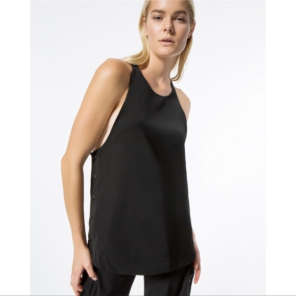 Carbon38 | Tops | Jonathon Simkhai X Carbon38 Carra Side Snap Tank ...